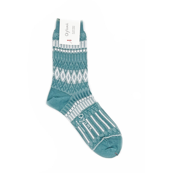 WOMENS・Basket Lunch socks two tone・AYM002/BLCS/N – Ayamé socks ...